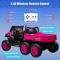 24V Ride on Truck 2 Seater Kids Ride on Car for Boys and Girls Ride on ...