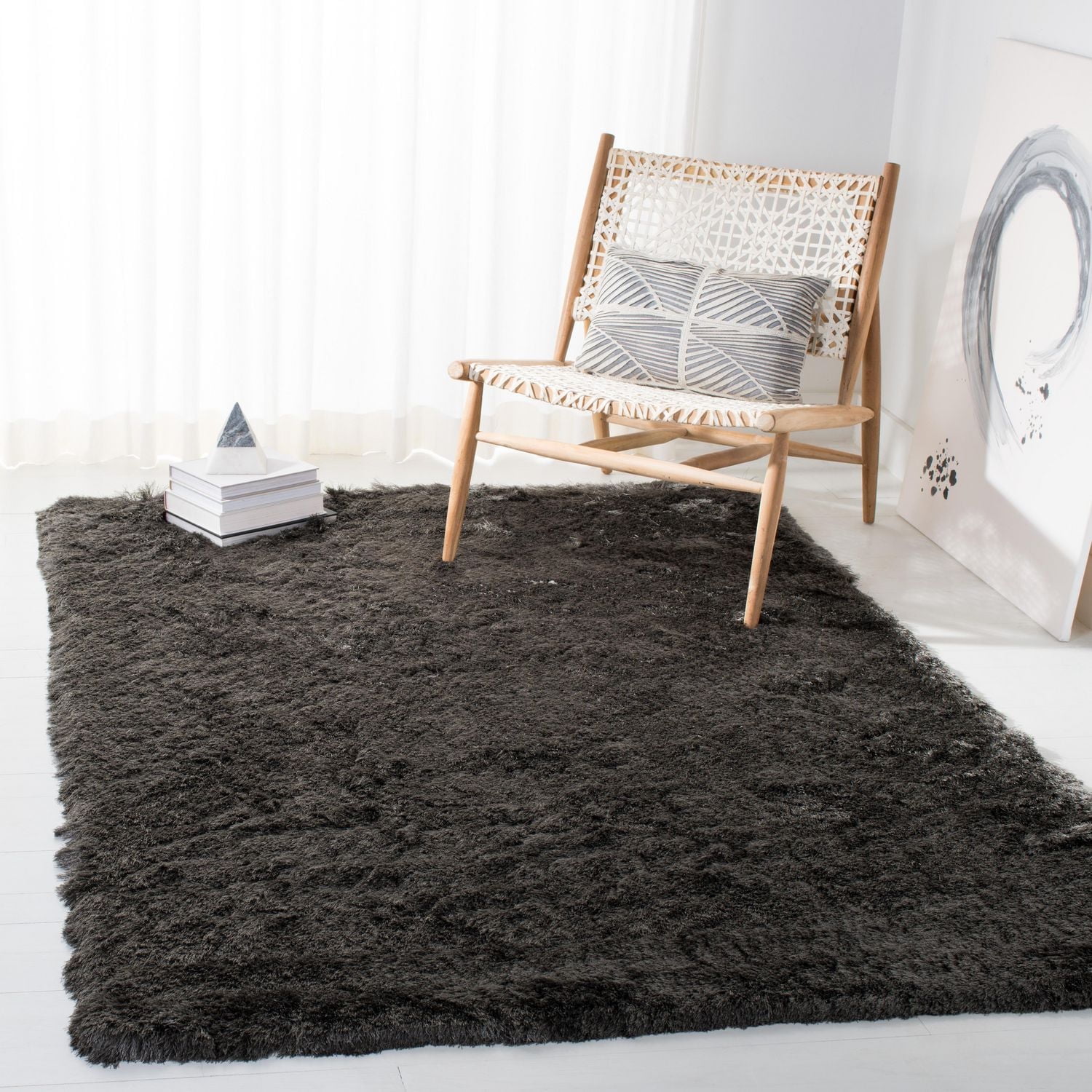 Click here for Safavieh Paris Darwin Plush Shag Area Rug 26 X 4 prices
