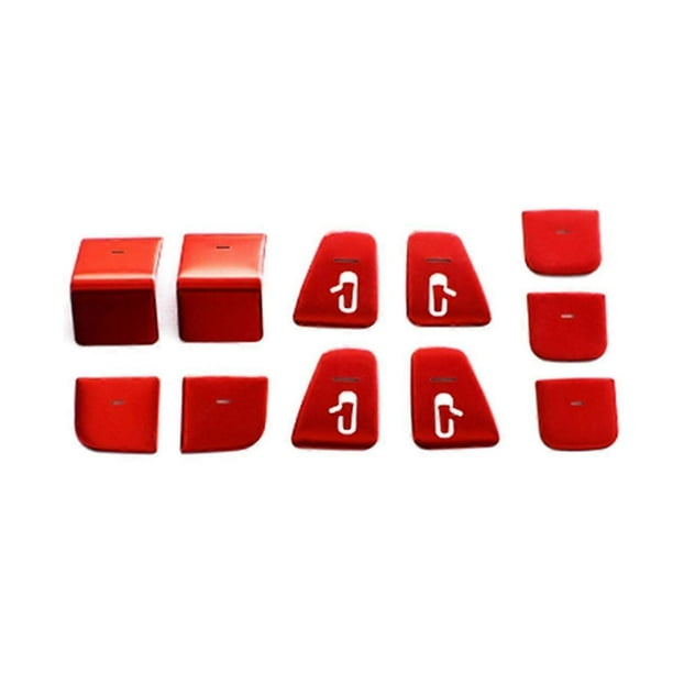 Aluminum Alloy Car Interior Stickers for Glass Lift Button Stickers ...