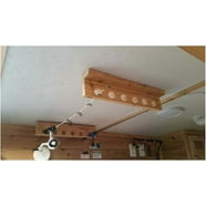 Piranha FD011 Overhead and Wall Mount Fishing Rod Rack, Holds 11 Rods ...