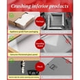 4x6 Shadow Box Picture Frame Display Case with Soft Linen Back and Real ...
