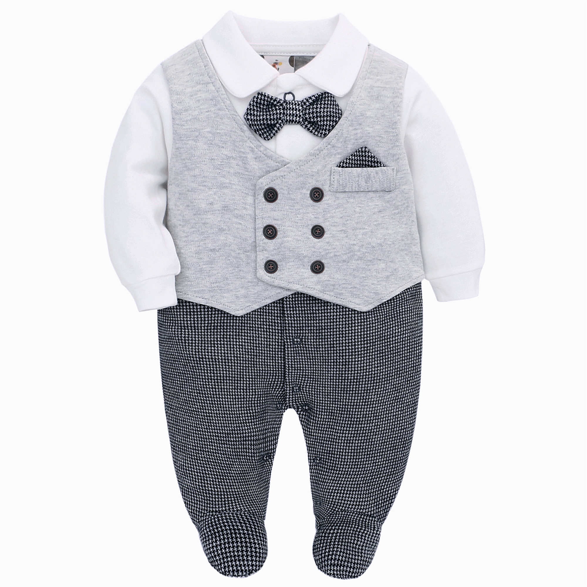 Click here for Famuka Baby Boys Outfit Newborn Gentleman Suit Gen... prices