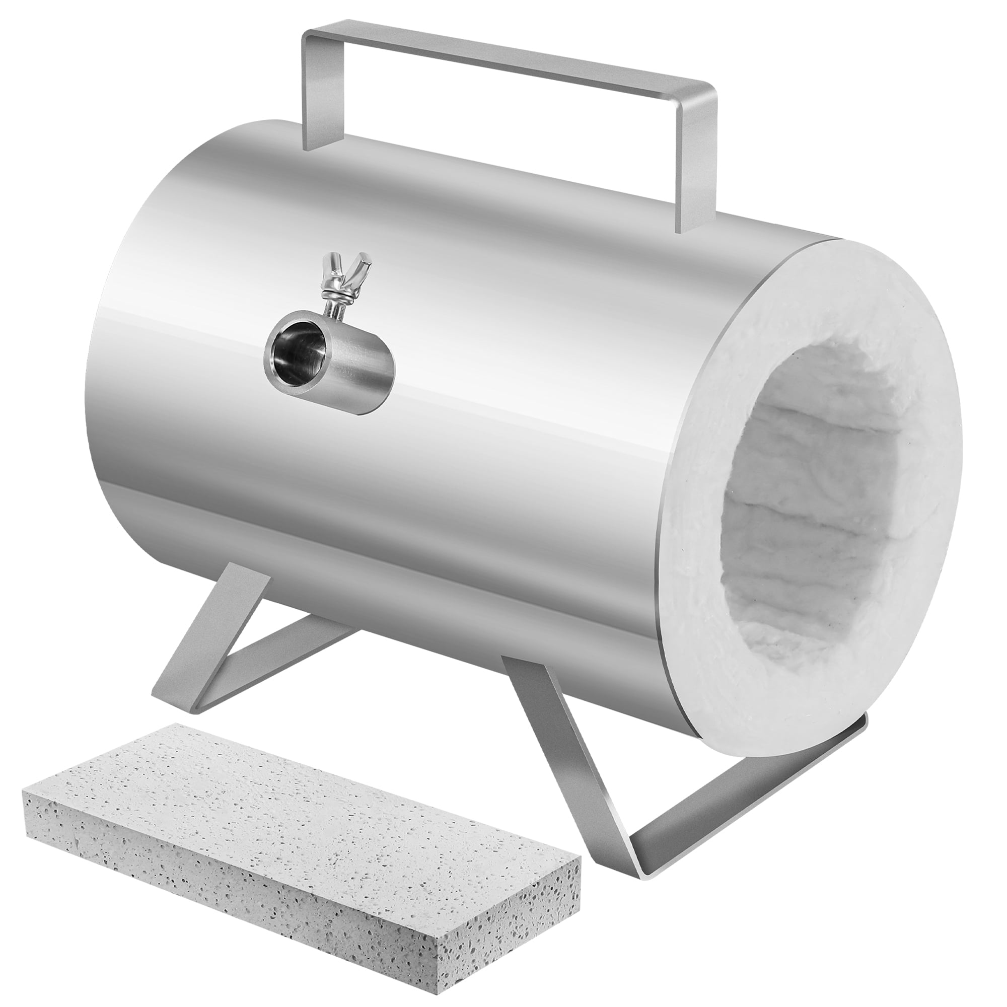 Stainless Steel Propane Forge Kit Smelting Furnace with Single Burner ...