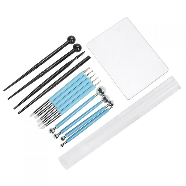 Clay Tools Set,DIY Silicone And Ceramic Clay Indentation Tool Clay ...