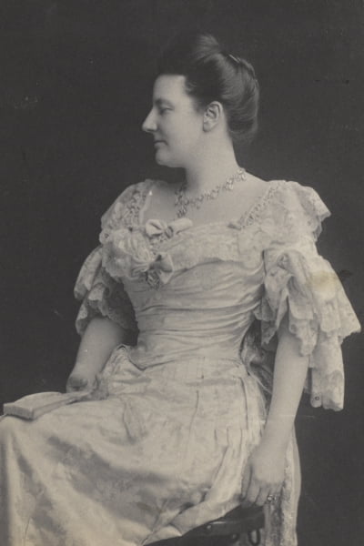 Print: Mrs. Edith Kermit Carow Roosevelt, Three-Quarter-Length Portrait ...