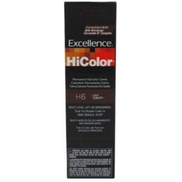 L'Oreal Excellence HiColor Light Auburn, 1.74 oz - Walmart.com