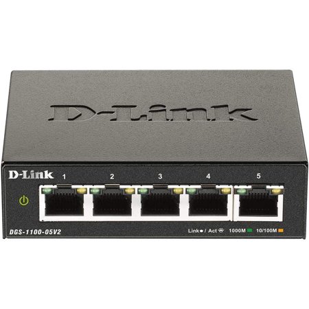 D-Link 5-Port Gigabit Smart Managed Desktop Switch, Layer 2 Features ...