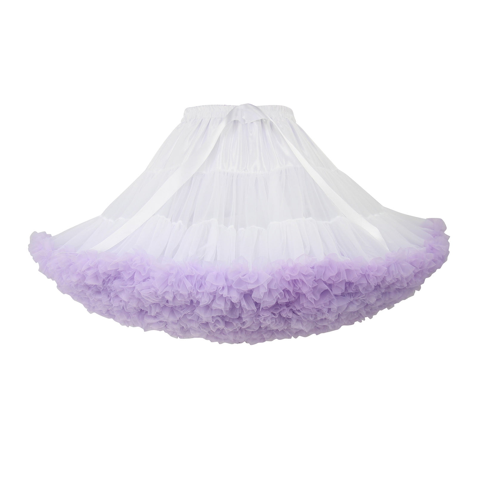 solacol Skirts for Women Short Adult Tutu Skirts for Women Petticoat ...