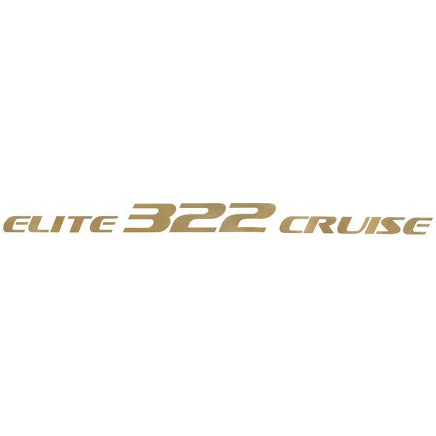 SunCatcher Boat Decal | Pontoon Sticker Elite 322 Cruise - Walmart.com