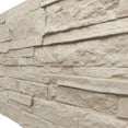 Ekena Millwork 49"W x 25 1/2"H x 1 1/4"D Acadia Ledge Stacked Stone ...