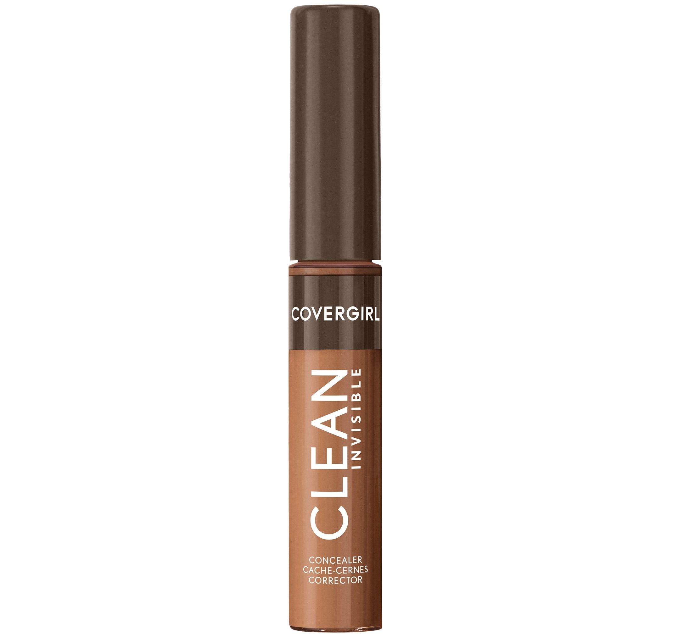 COVERGIRL Clean Invisible Liquid Concealer, 185 Bronze, 0.23 fl oz ...