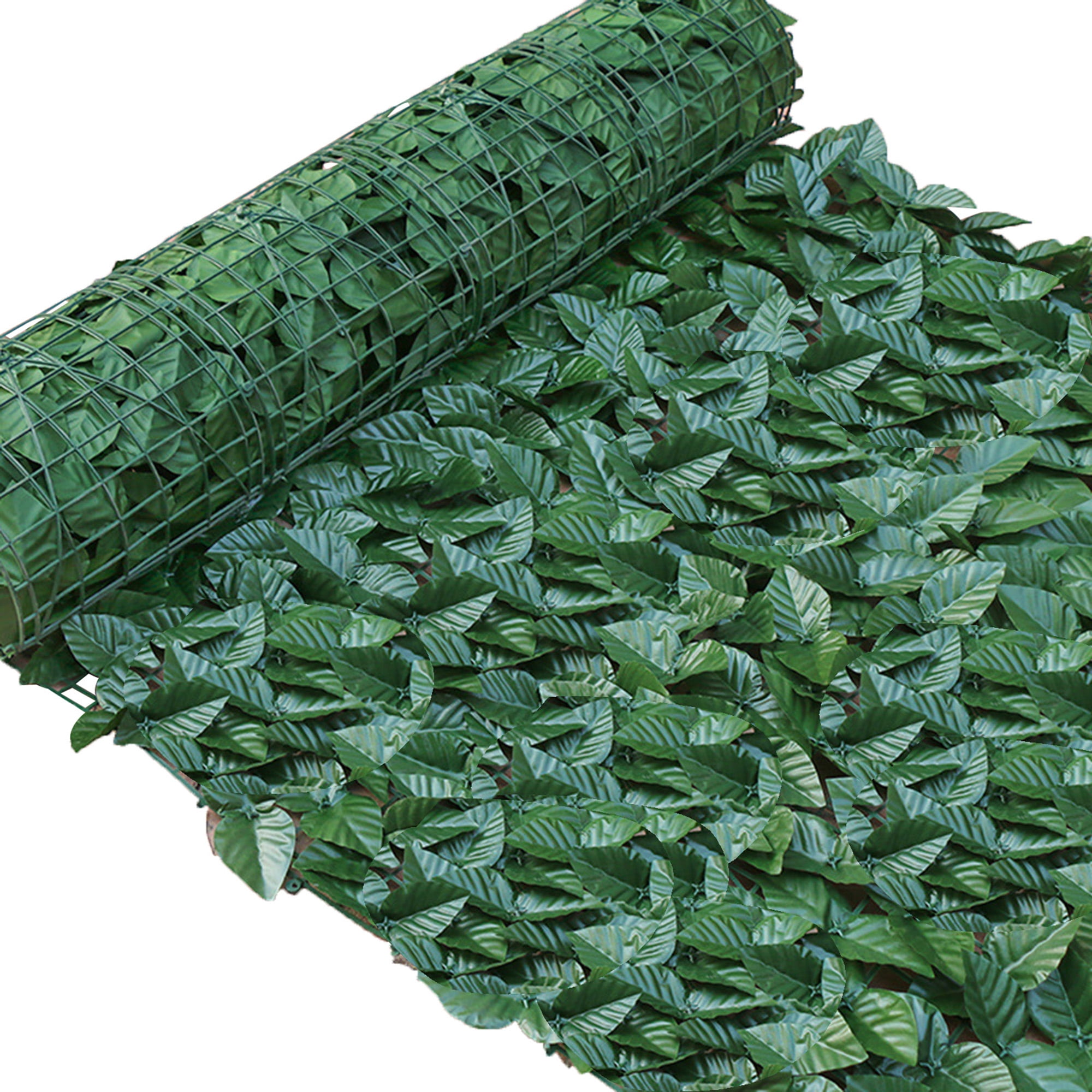 Douhoow Artificial Plant Foliage Hedge Mat Greenery Panel Fence Carpet ...