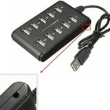 10 in 1 Usb Hub 10 Ports 5v 500mA 480Mbps Portable Usb2.0 Interface ...