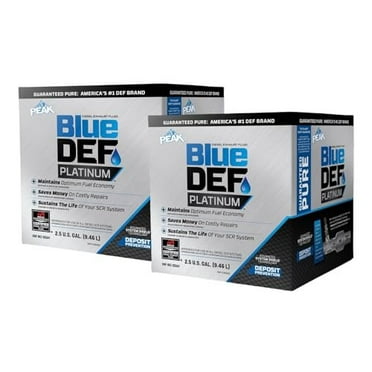 BlueDEF Peak Platinum Diesel Exhaust Fluid, 2.5 Gallon DEG002 - Walmart.com