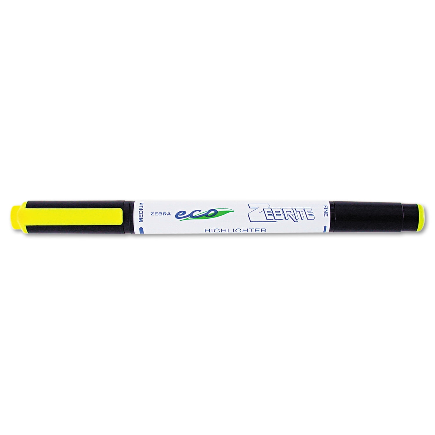 Zebra Eco Zebrite Double-Ended Highlighter, Chisel/Fine Point, Fluor ...