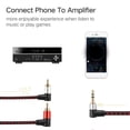 Youthyao 3.5mm Male Connector Jacks Stereo Cable Y Plug to 2 Male ...