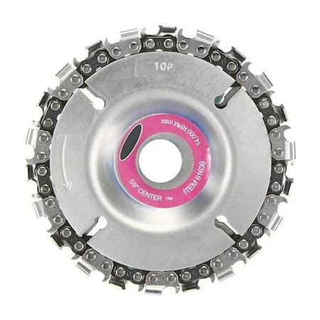 4" Inch Grinder Chain Disc Wood Carving Disc Fit For 100/115mm Angle ...