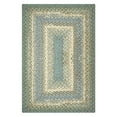 Homespice - Baja Blue Luxury Braided Rug, a Beach Inspired Light Blue ...