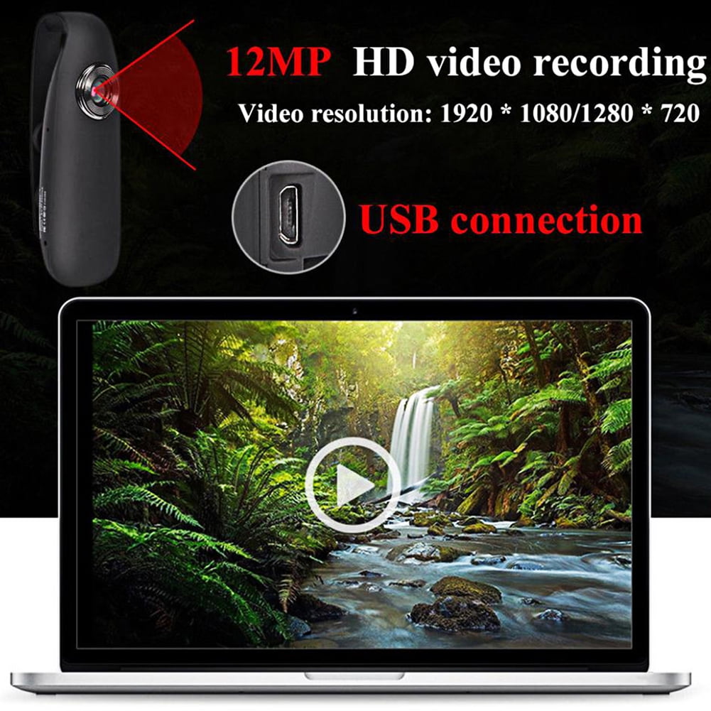 Portable Pocket Body Cams 1080P Full HD Police Body Camera Video Audio ...