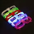 LED Neon Glow Sunglasses, 12 Pack Frame Light Up Flashing Glasses for ...