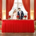 BinKFF 1 Pack Colorful Spandex Tablecloths for 6 Foot Rectangle Tables ...
