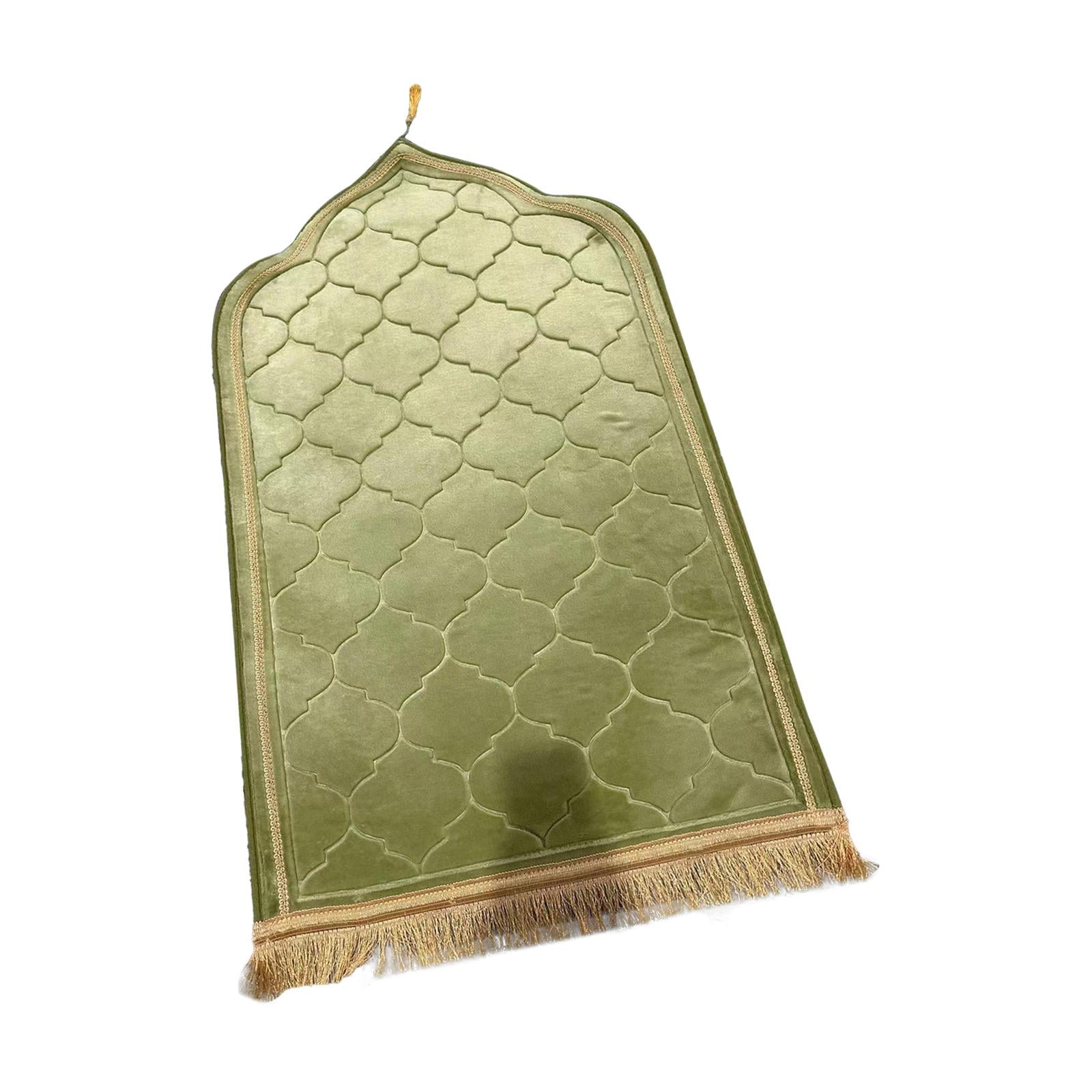 Click here for Guool Islamic Muslim Prayer Rug Soft Home Embossin... prices