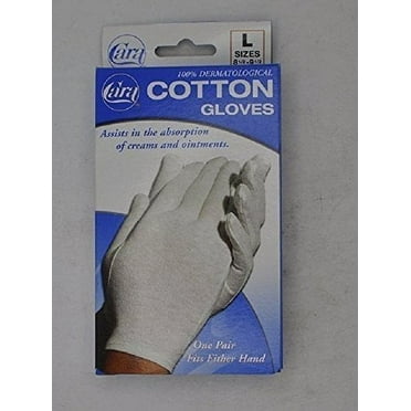CARA Moisturizing Eczema Cotton Gloves, Extra Large, 24 Pair X-Large ...