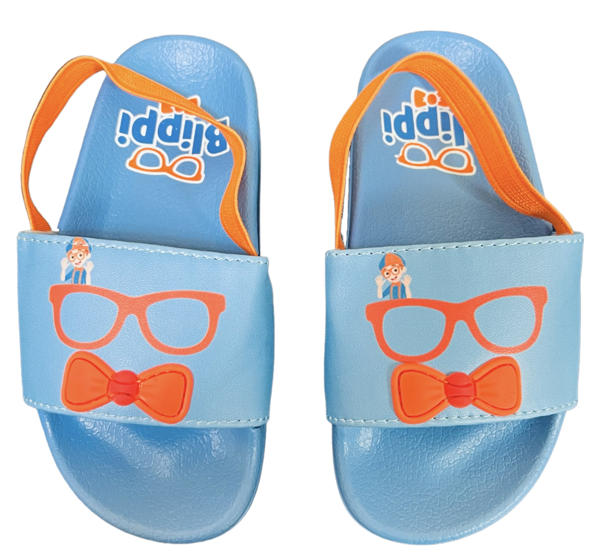 Blippi Toddlers Slide Sandals With Heel Strap - Walmart.com