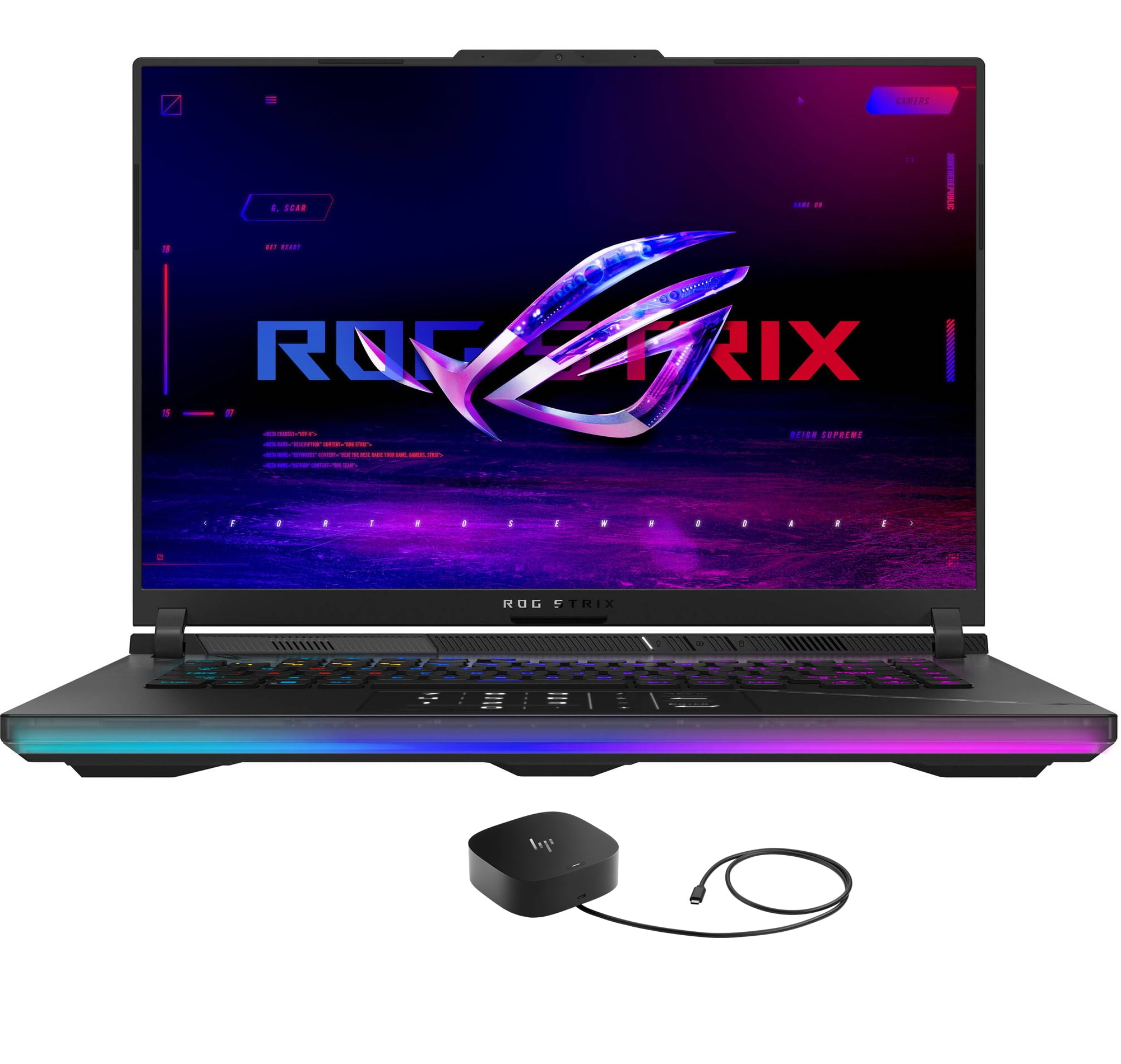 ASUS ROG Strix SCAR 16 G634 Gaming/Entertainment Laptop (Intel i9 ...