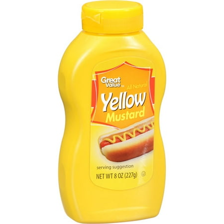 Great Value Yellow Mustard, 8 oz - Walmart.com