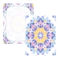 BZSMCE Soft Fitted Cotto Sheets for In Celestial Bloom Mandala Pattern ...