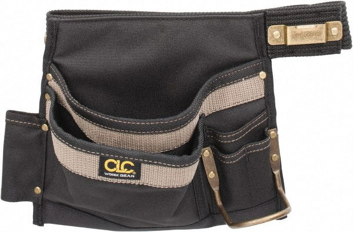 CLC 1245 46" Max Waste Tool Belt 6 Pocket, 2" Wide, Tan/Black ...