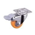 SPRING PARK 1inch Nylon Caster Wheels, Heavy Duty, Mount Industrial ...