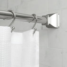 Kenney® Twist & Fit™ No Tools Rust-Proof Aluminum Shower Rod, 42-72 ...