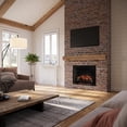 Modern Ember Uptown 33 inch Smart Electric Fireplace Insert - Black ...