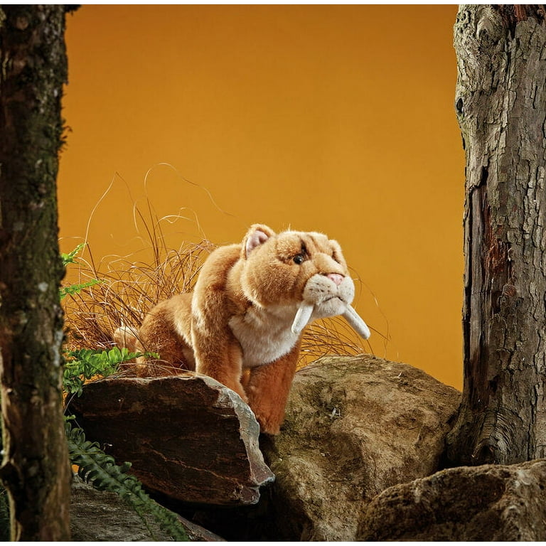 Saber Tooth Tiger Stuffed Animal Guaranteed Authentic | www.pinnaxis.com