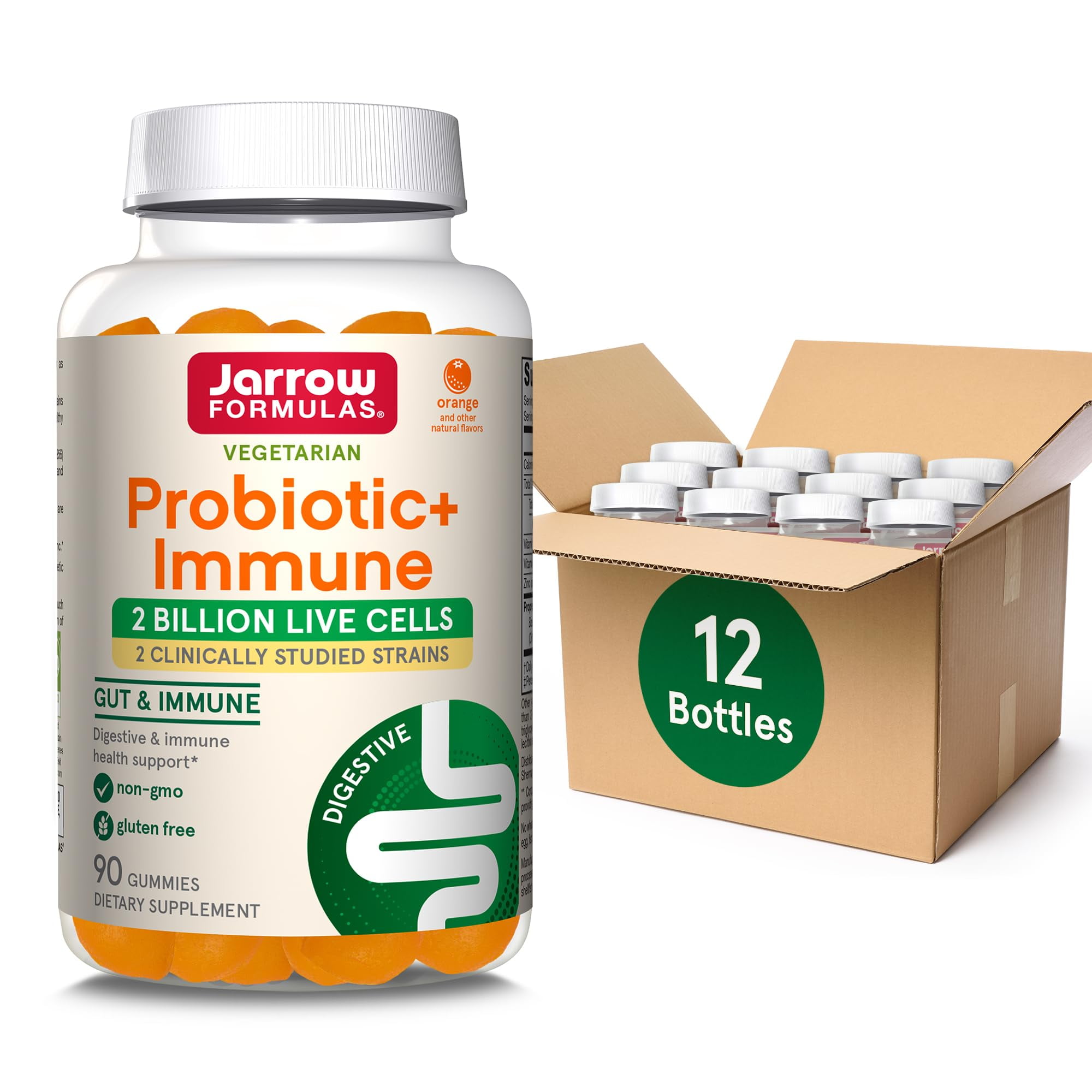 Suplemento de gomitas Jarrow Formulas Probiotic+ Immune, 90 unidades ...