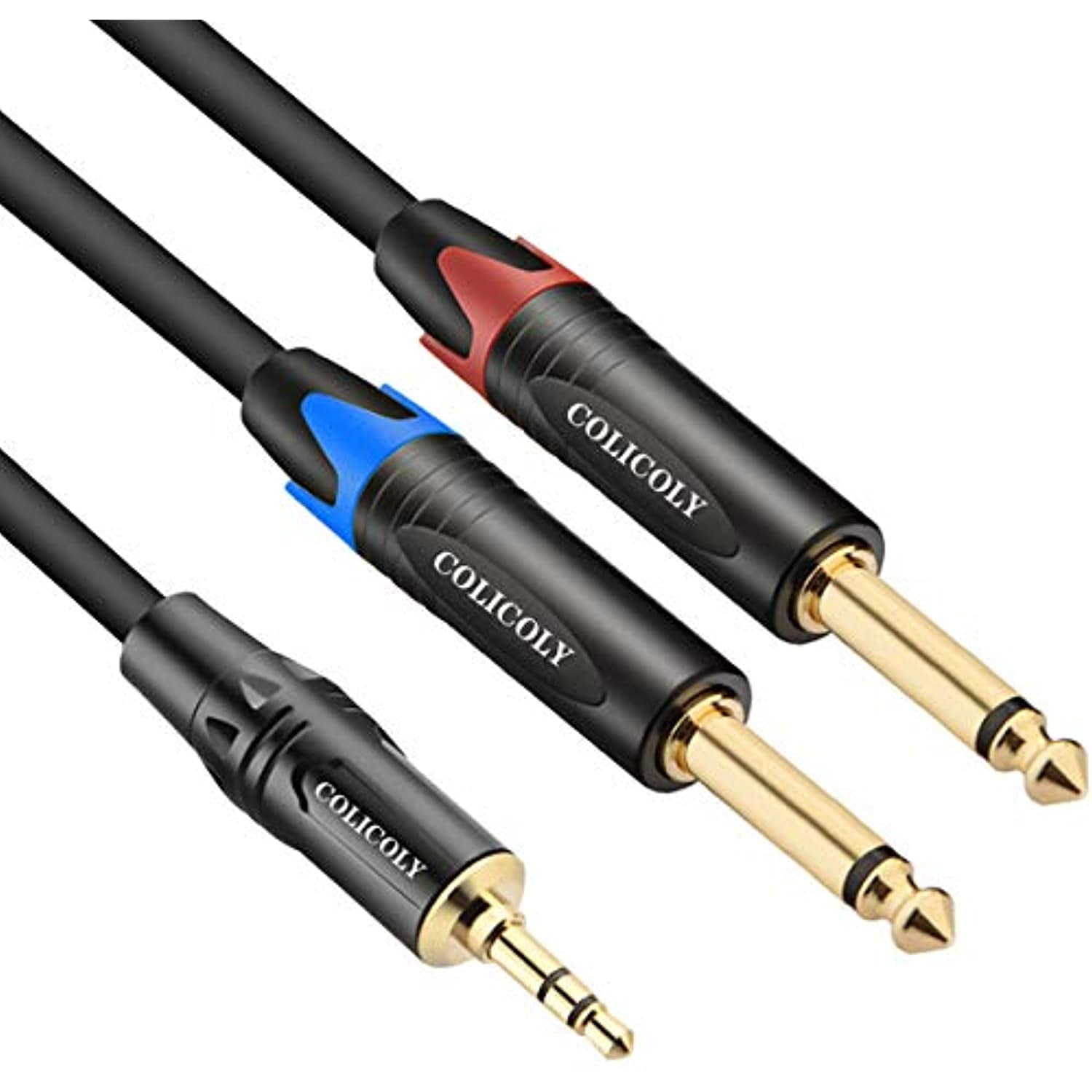 Click here for Colicoly 1/8 Stereo To Dual 1/4 Mono Cable  3.5mm... prices
