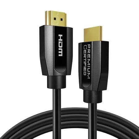 Premium HDMI Cable Ultra High-Speed 4K (3FT) HDMI to HDMI Cord Support ...