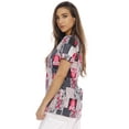 DreamCrest Women's Scrub Tops Holiday Scrubs Nursing Scrubs (Ribbon ...