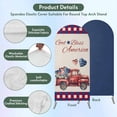 4th of July Wedding Arch Cover 7.2Ft Red Car with Flower Love Heart ...