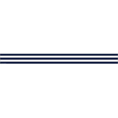 Navy Blue and White Stripes Straight Border Trim | Walmart Canada