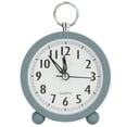 Ymiko Alarm Clock For Bedroom,Analog Clock,Table Clock Simple Mediterranean Style Loudly Alarm ...