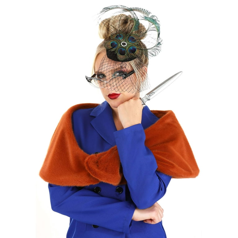 Mrs Peacock Clue Costume