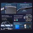 Smart AI Camera Glasses with 8MP Photo & Video Recording, Photochromic ...