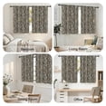 Camo and Branch Grey Pattern Blackout Curtains,Triple Weaved Fabric ...