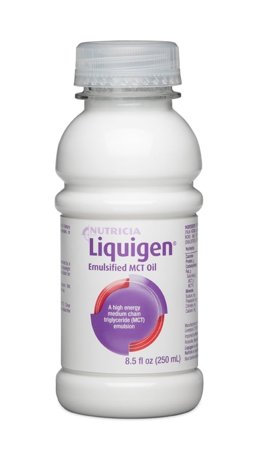 Liquigen - Emulsified MCT Oil - 8.5 Fl Oz Bottle (Case of 4) - Walmart.com