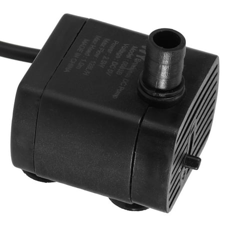 Peahefy 5V Hydroponics Indoor Miniature Fountain Landscape Water Pump ...