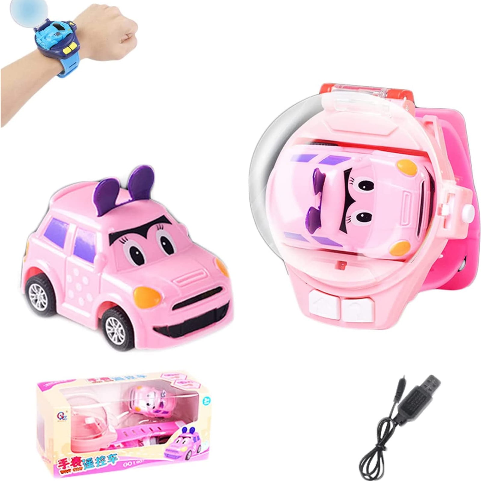 Mini Watch Control Car Cute RC Car Accompany with Your Kids Gift for ...