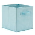 Ezoware Set Of 6 Cloth Boxes For Organization Foldable Fabric Bins For